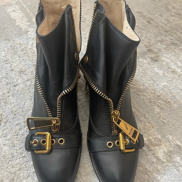 Moschino | Shoes | Authentic Moschino Booties | Poshmark